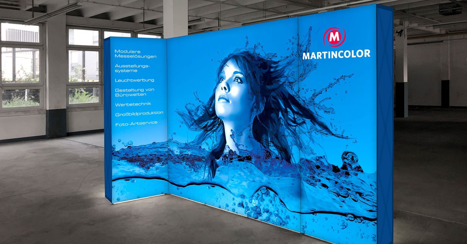 LED Messewände – damit wird Ihr Messestand zu einem BLICKFANG